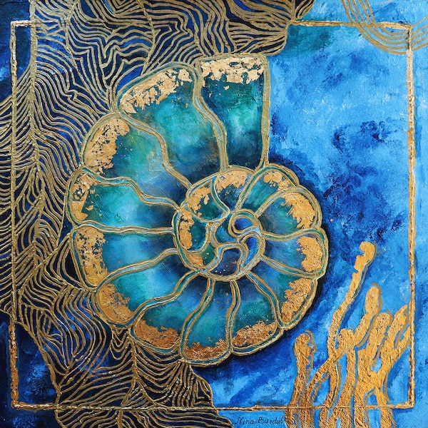 Shell Painting - Etsy