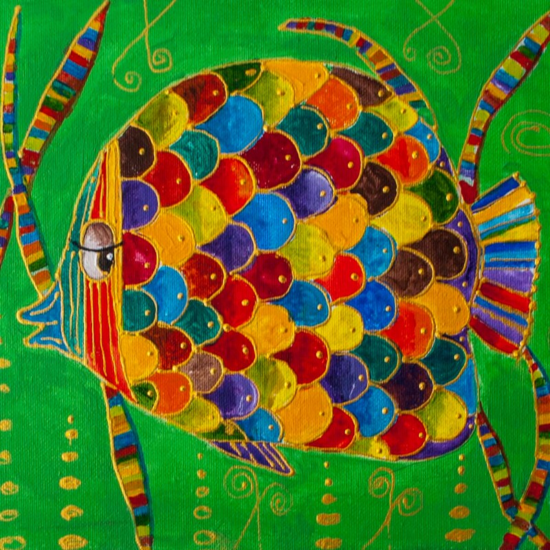 Fish Artwork - Etsy