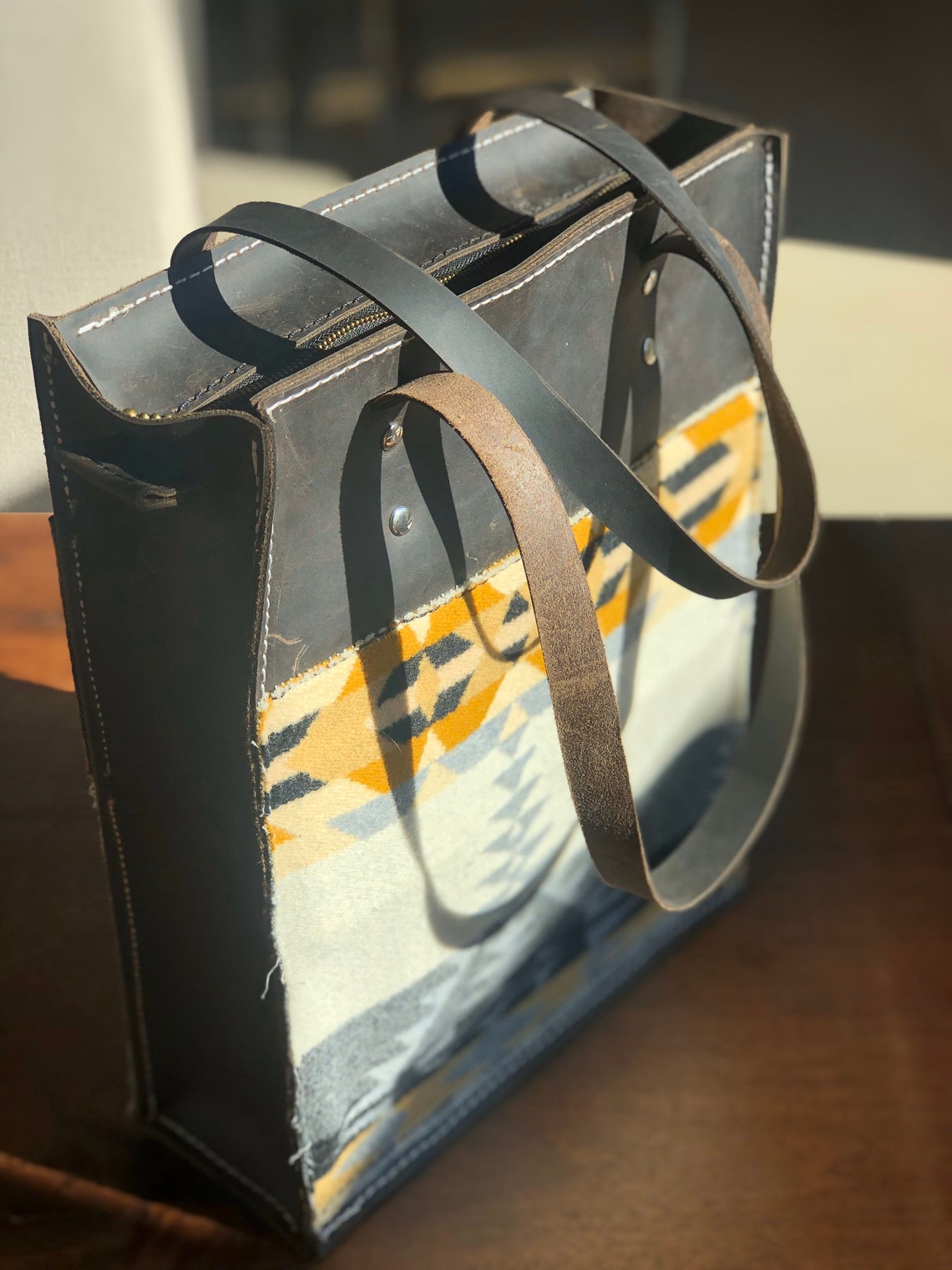 Pendleton Fabric Tote | Etsy