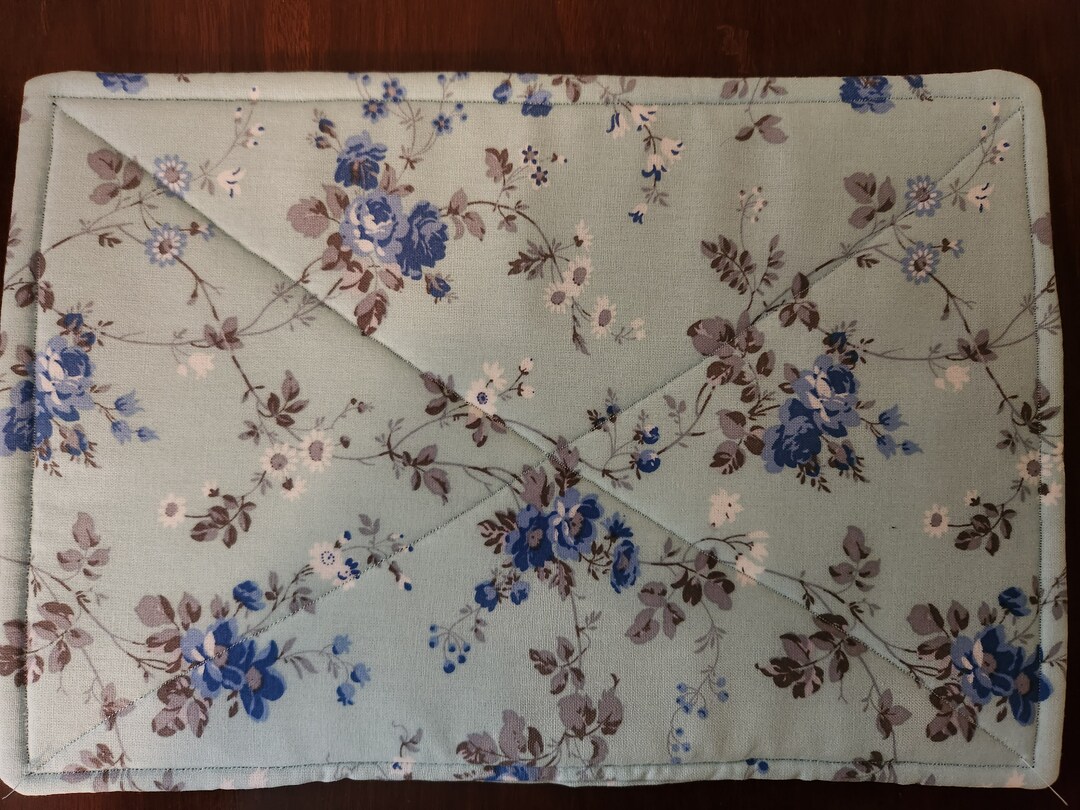 Mint Blue Rose Hot Pad - Etsy