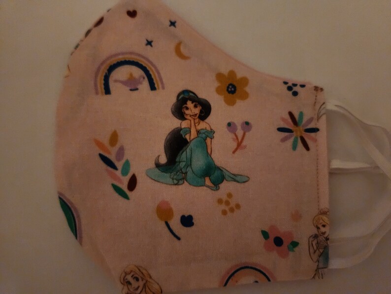 Disney Princesses Face Mask - Etsy