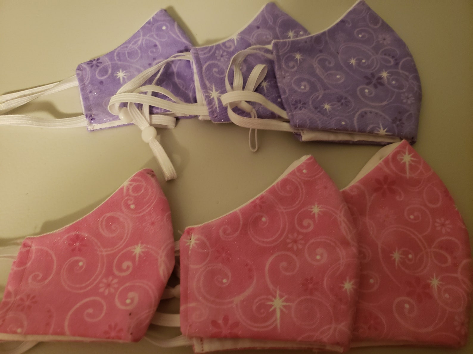 Glitter Face Masks - Etsy