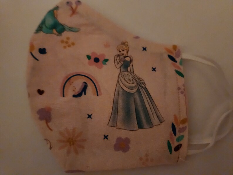 Disney Princesses Face Mask - Etsy