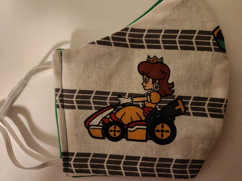 Mario Bros Face Masks - Etsy