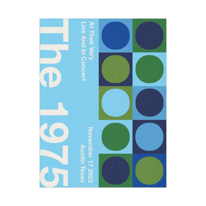 The 1975 Poster - Etsy