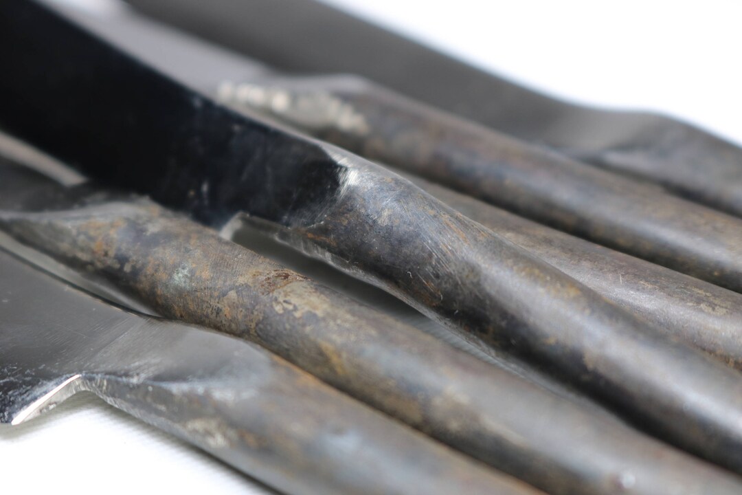 Burnished Rustic Flatware 6-piece Place Setting Brand New - Set of 36 ...