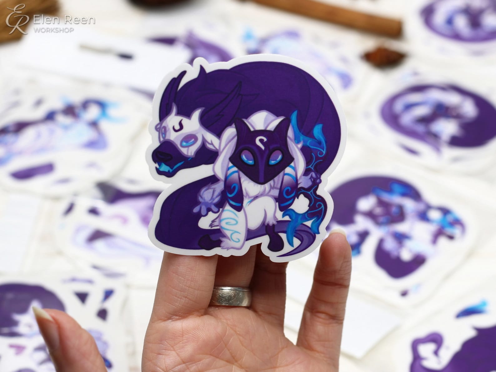Kindred Vinyl Stickers Fan Art Lol - Etsy