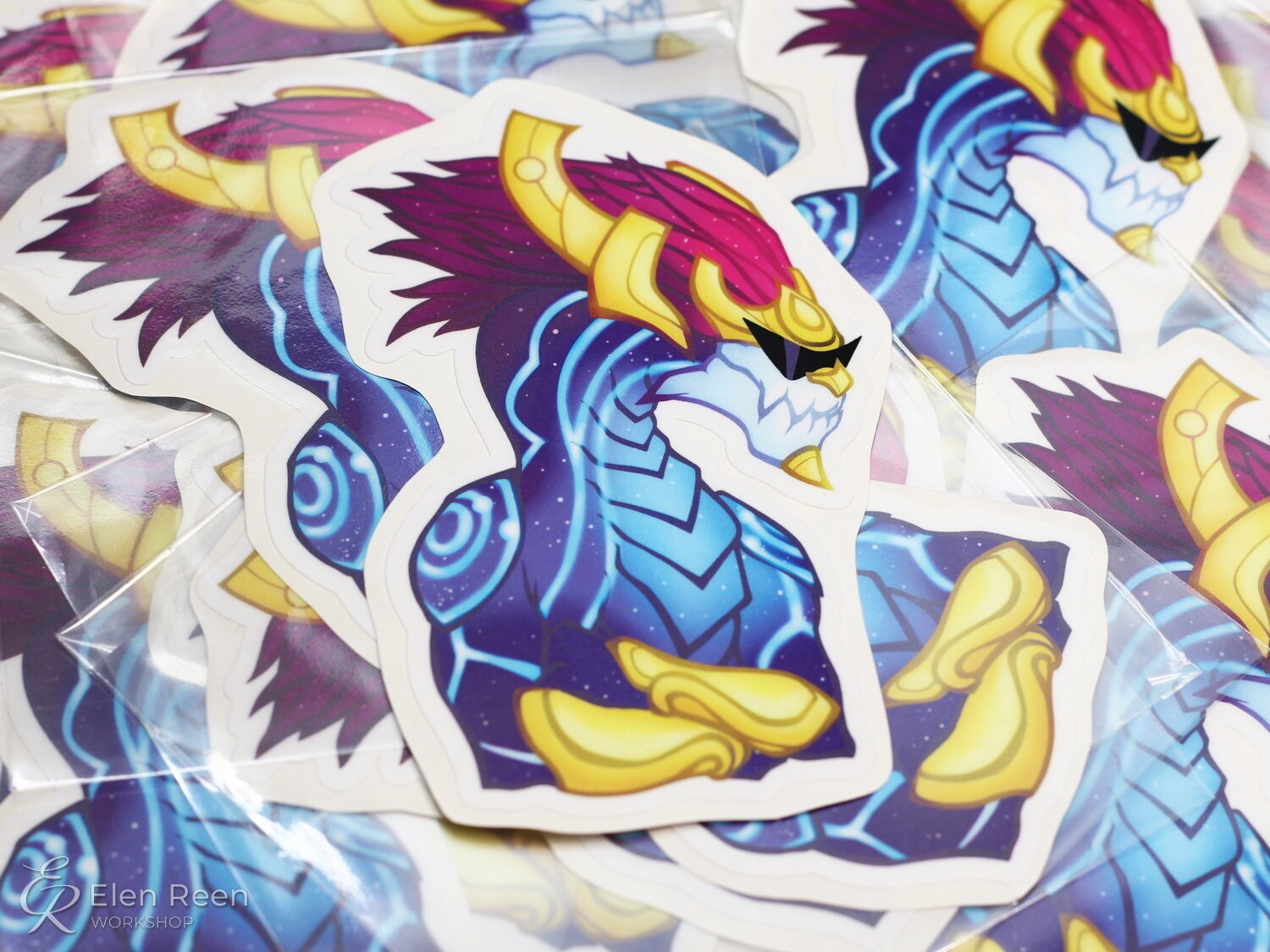 Aurelion Sol Vinyl Sticker Fan Art - Etsy Australia