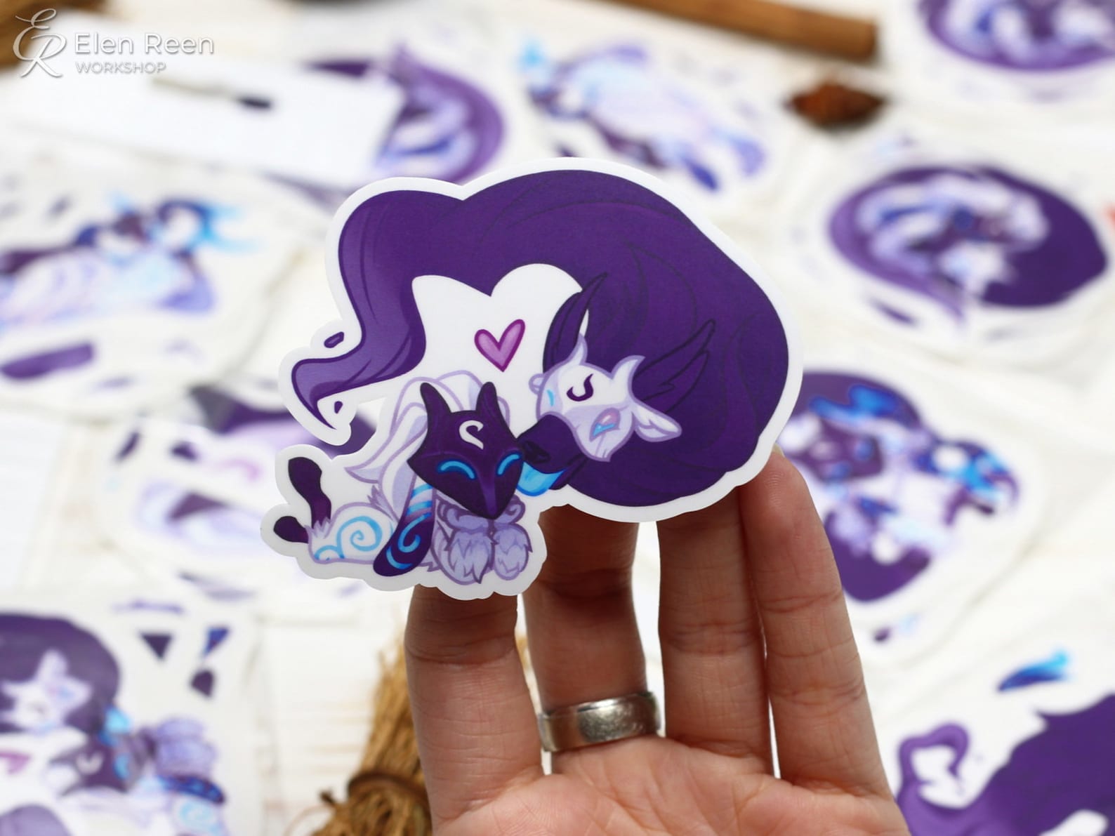 Kindred Vinyl Stickers Fan Art Lol - Etsy