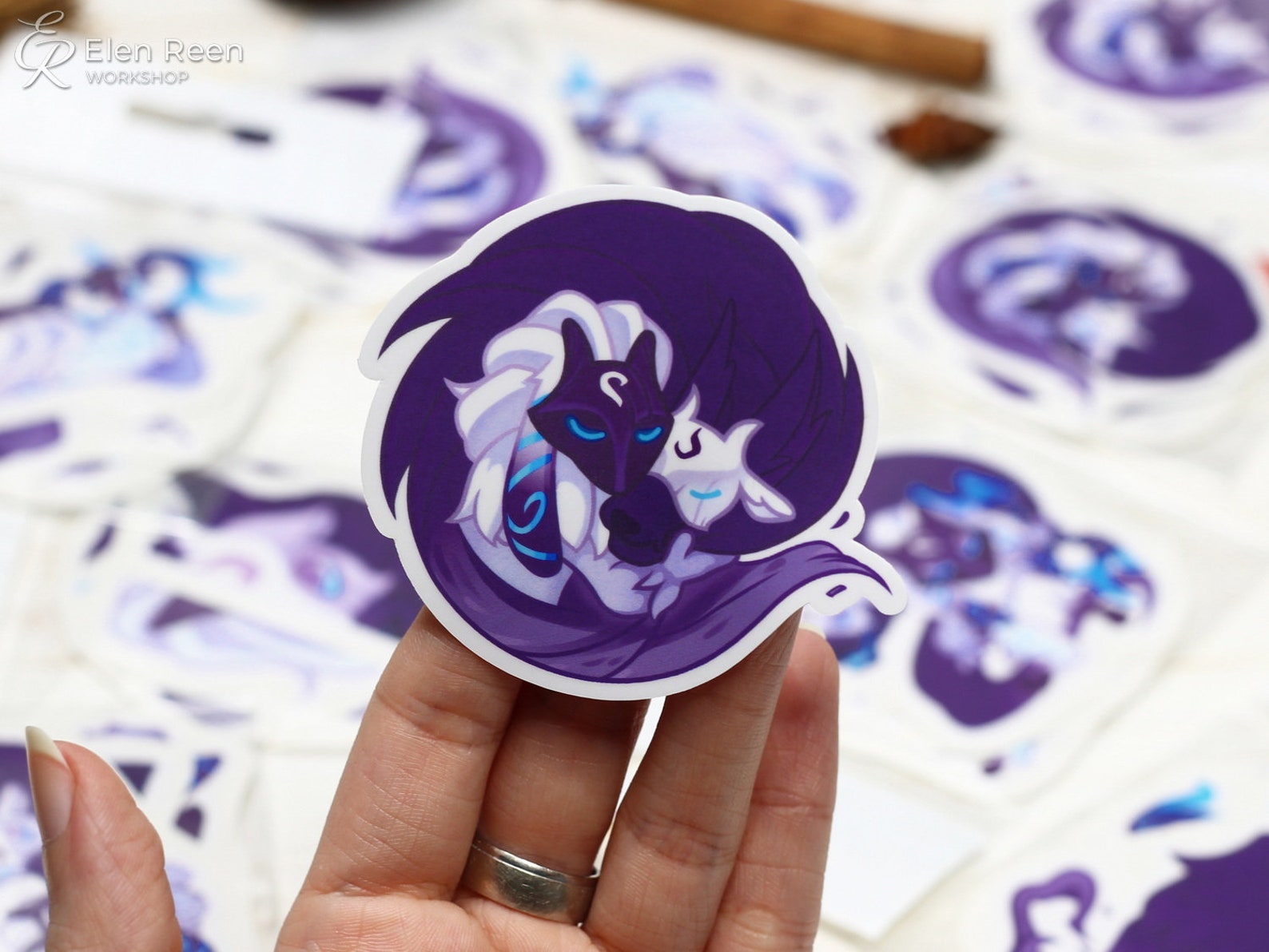 Kindred Vinyl Stickers Fan Art Lol - Etsy