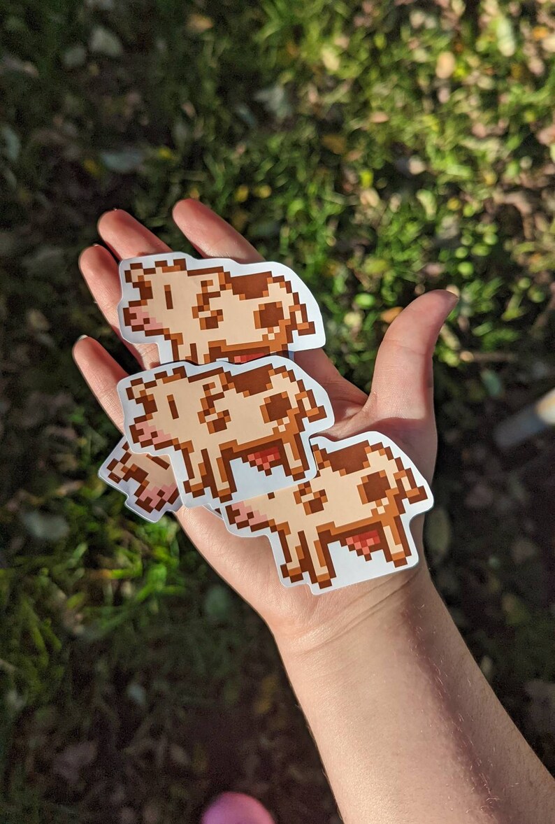 Stardew Valley Cow Sticker - Etsy