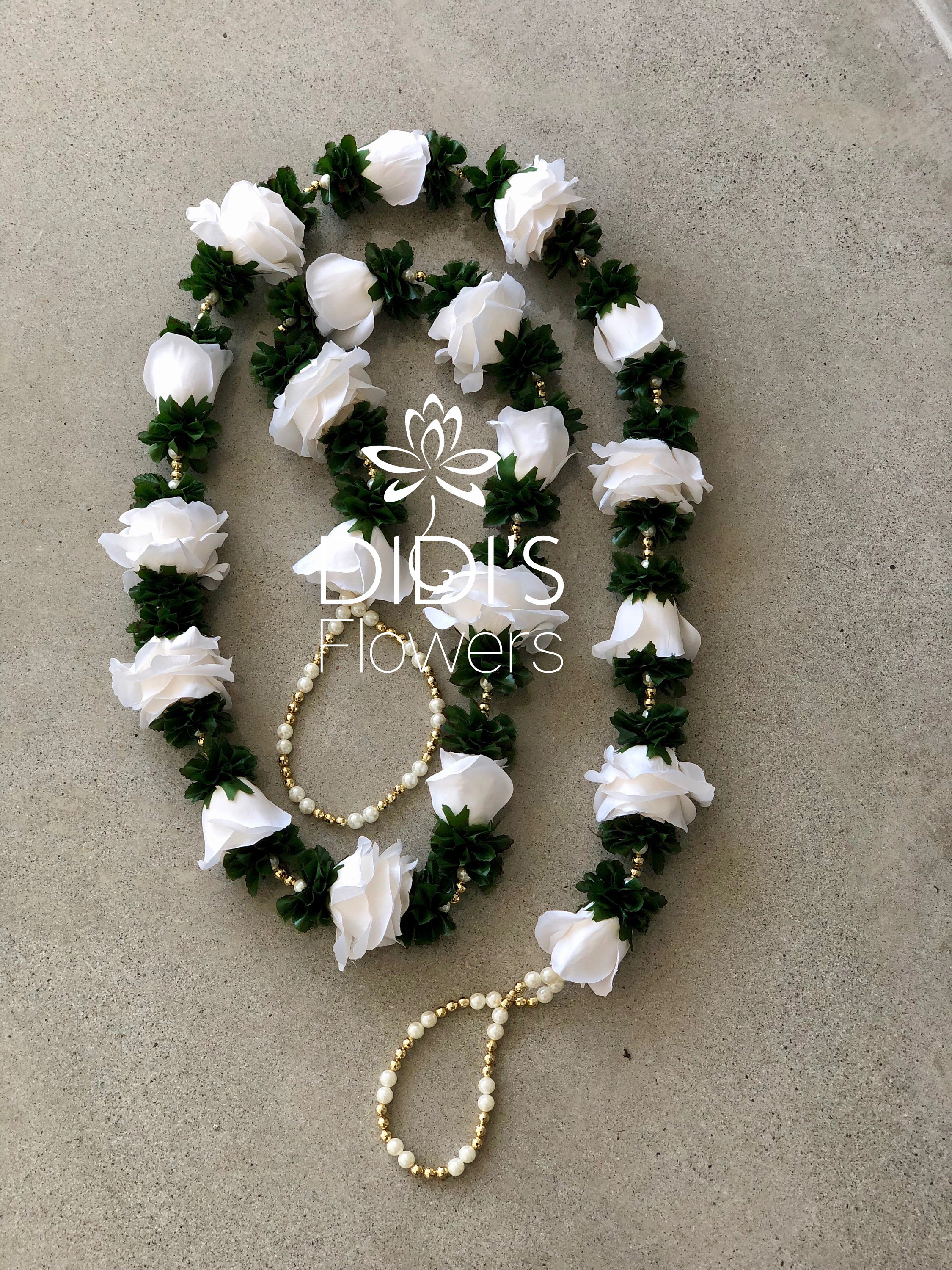 Indian Palla (single Strand), Palla, Indian Wedding, Silk Flowers, Faux ...
