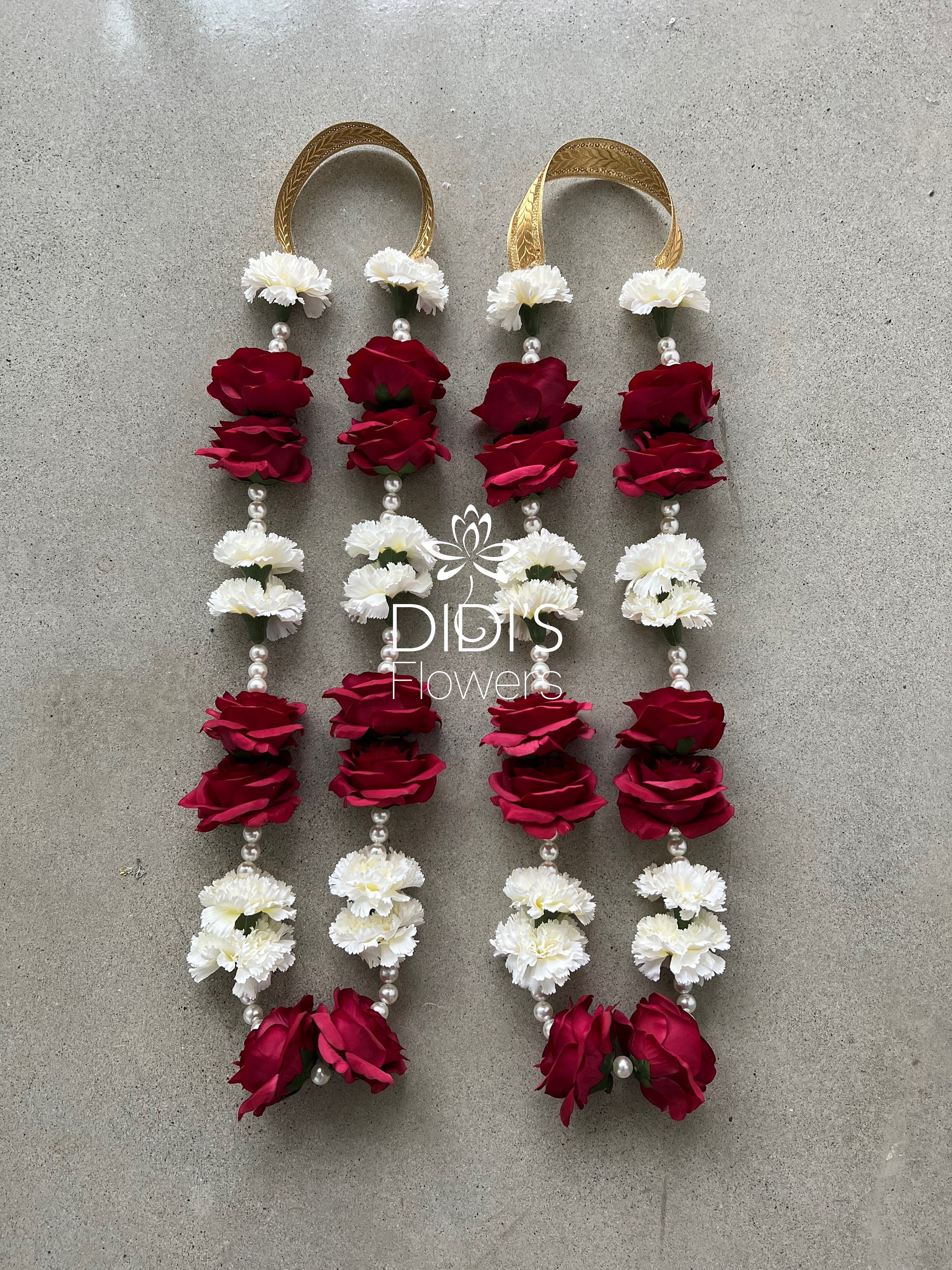 Wedding Garlands, Indian Wedding Garland, Silk Flower Garland, Garlands ...