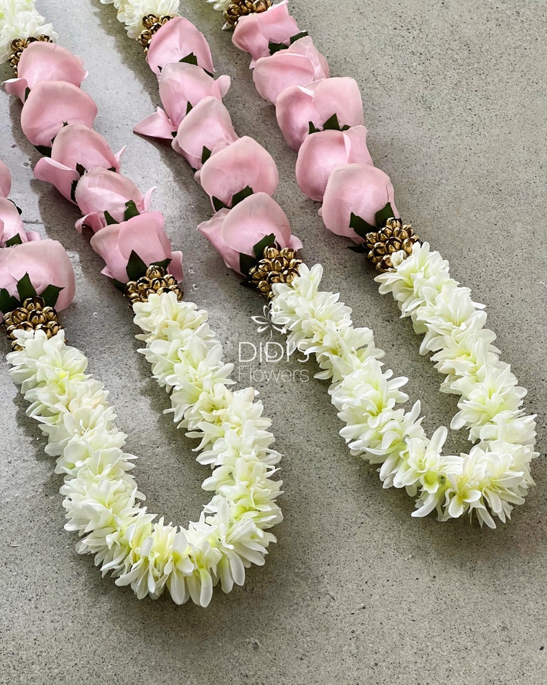 Wedding Garlands, Indian Wedding Garland, Silk Flower Garland, Garlands ...