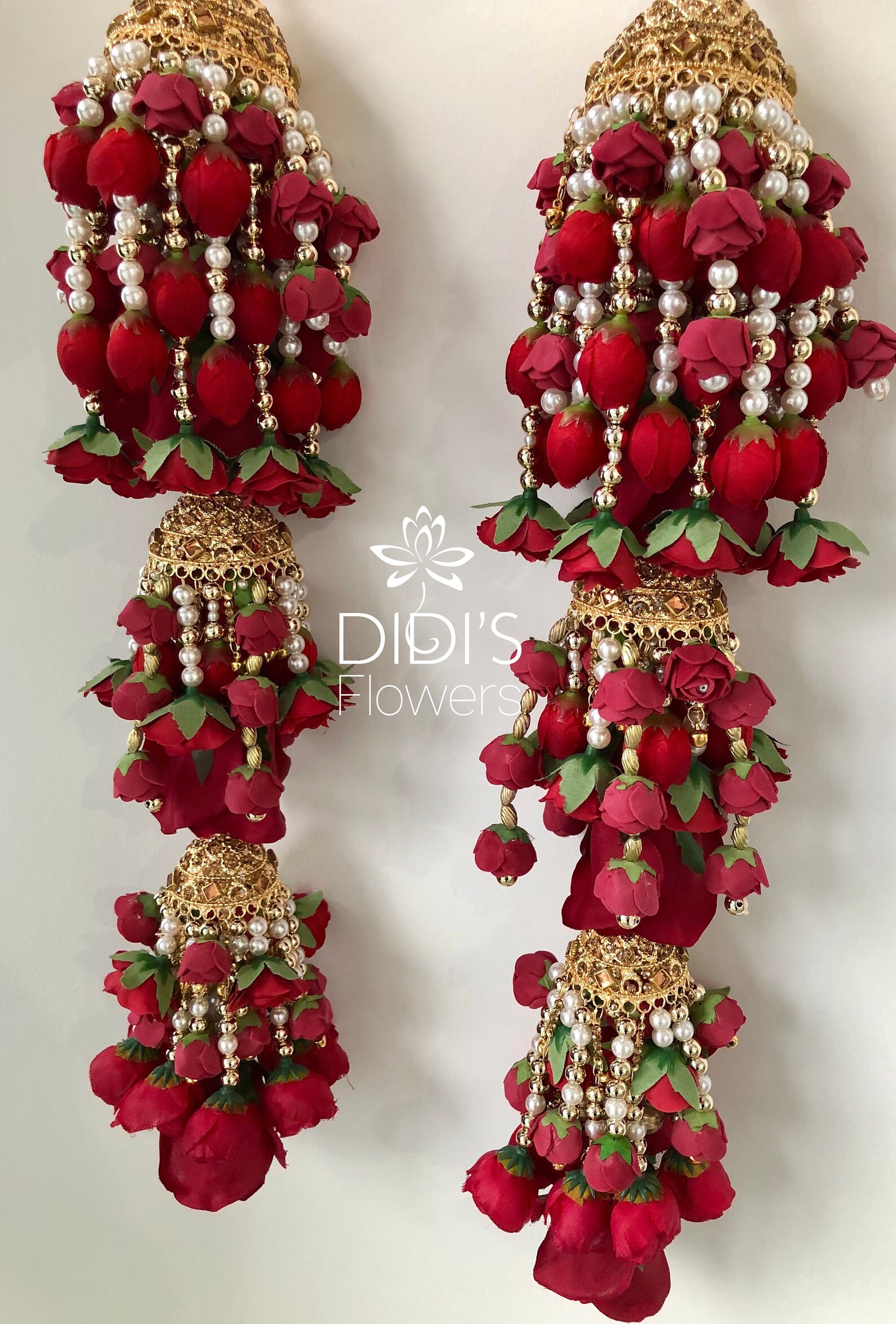 2 Tier Kaleera, Floral Kaleera, Punjabi Kaleera, Indian Kaleera, Flower ...