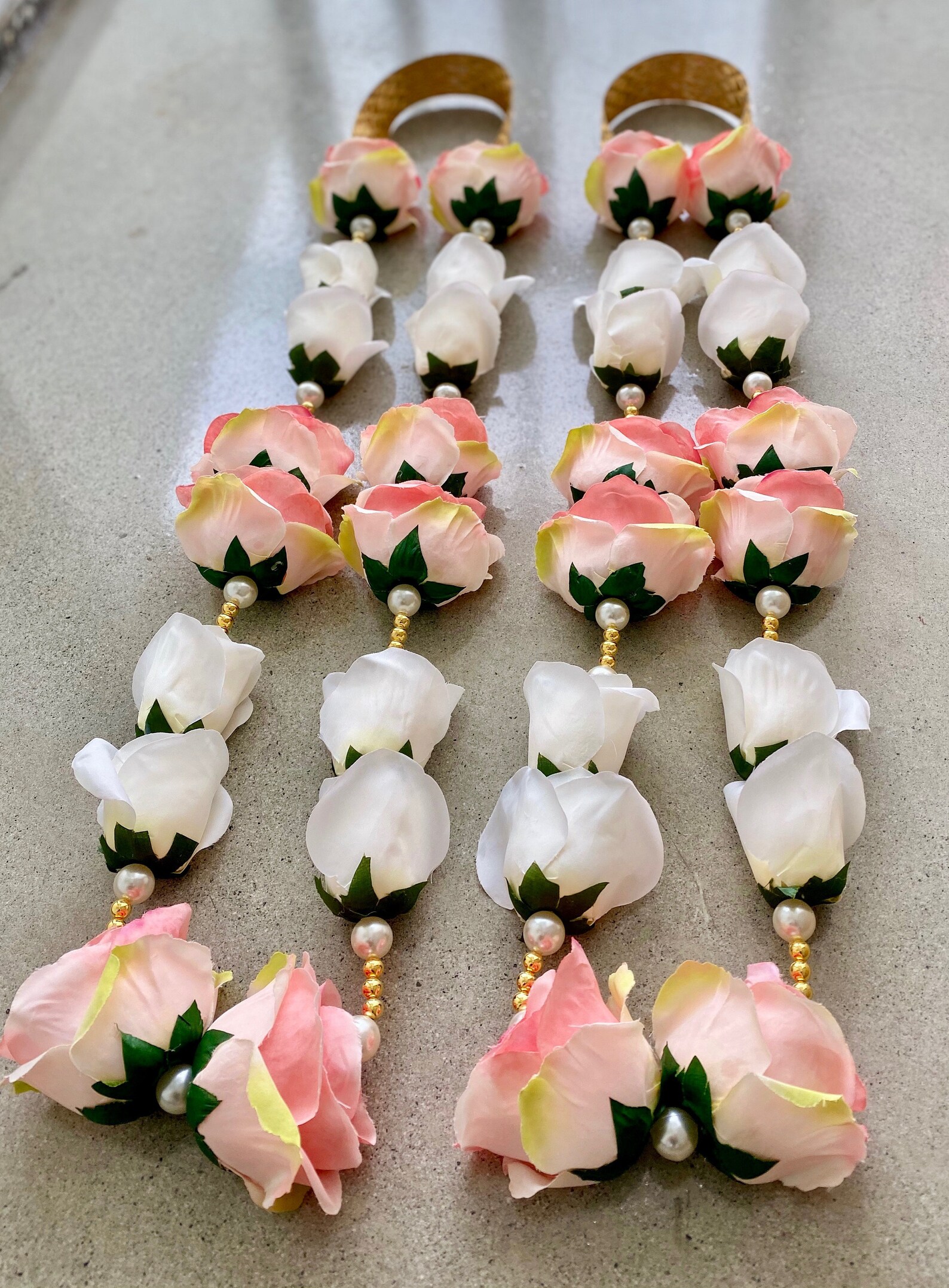 Wedding Garlands Indian Wedding Garland Silk Flower Garland - Etsy