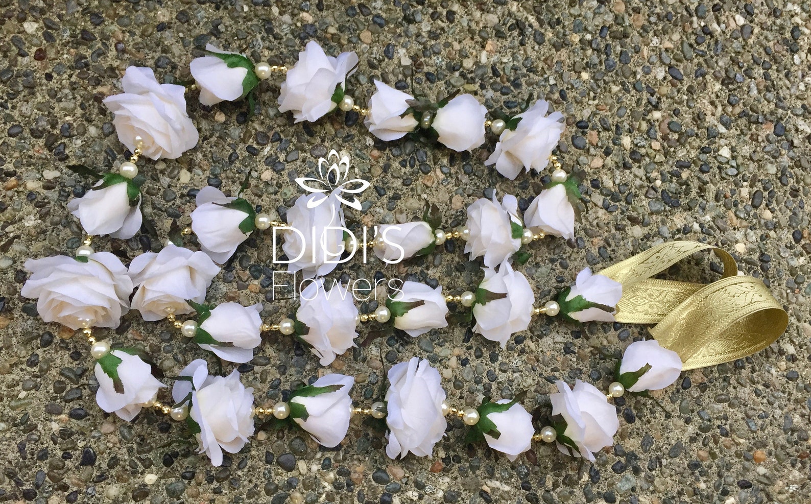 Indian Palla (single Strand), Palla, Indian Wedding, Silk Flowers, Faux ...