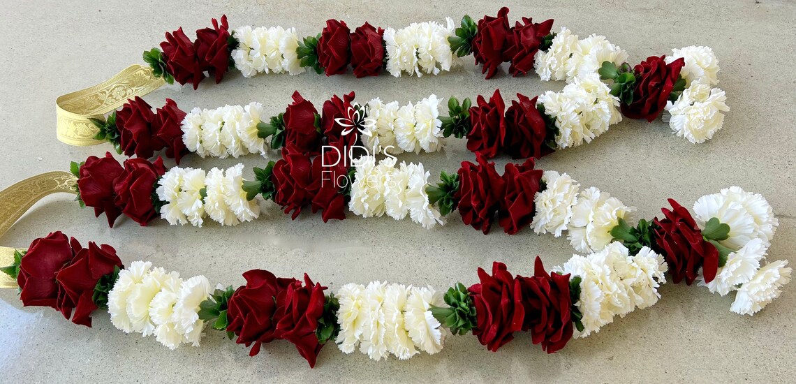 Wedding Garlands, Indian Wedding Garland, Silk Flower Garland, Garlands ...
