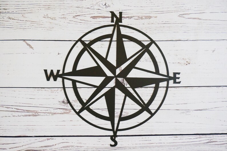 Compass Sign Nautical Boat Boat House Dock Marine - Etsy