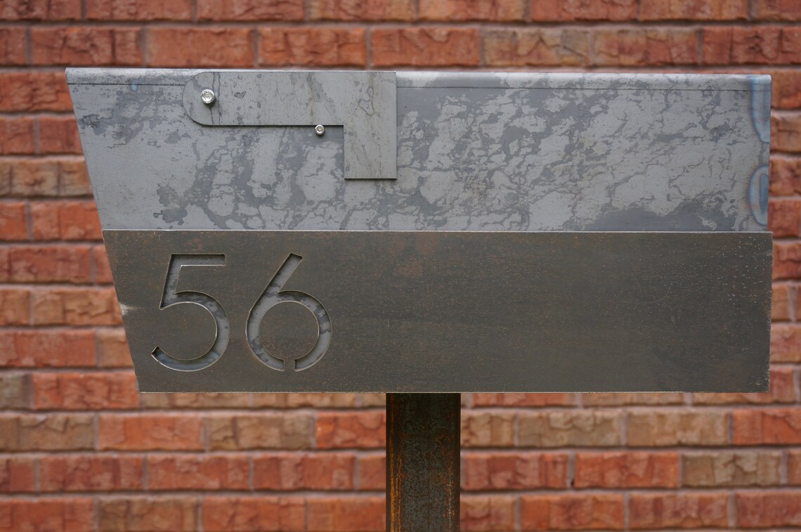 Modern Sierra Mailbox - Etsy