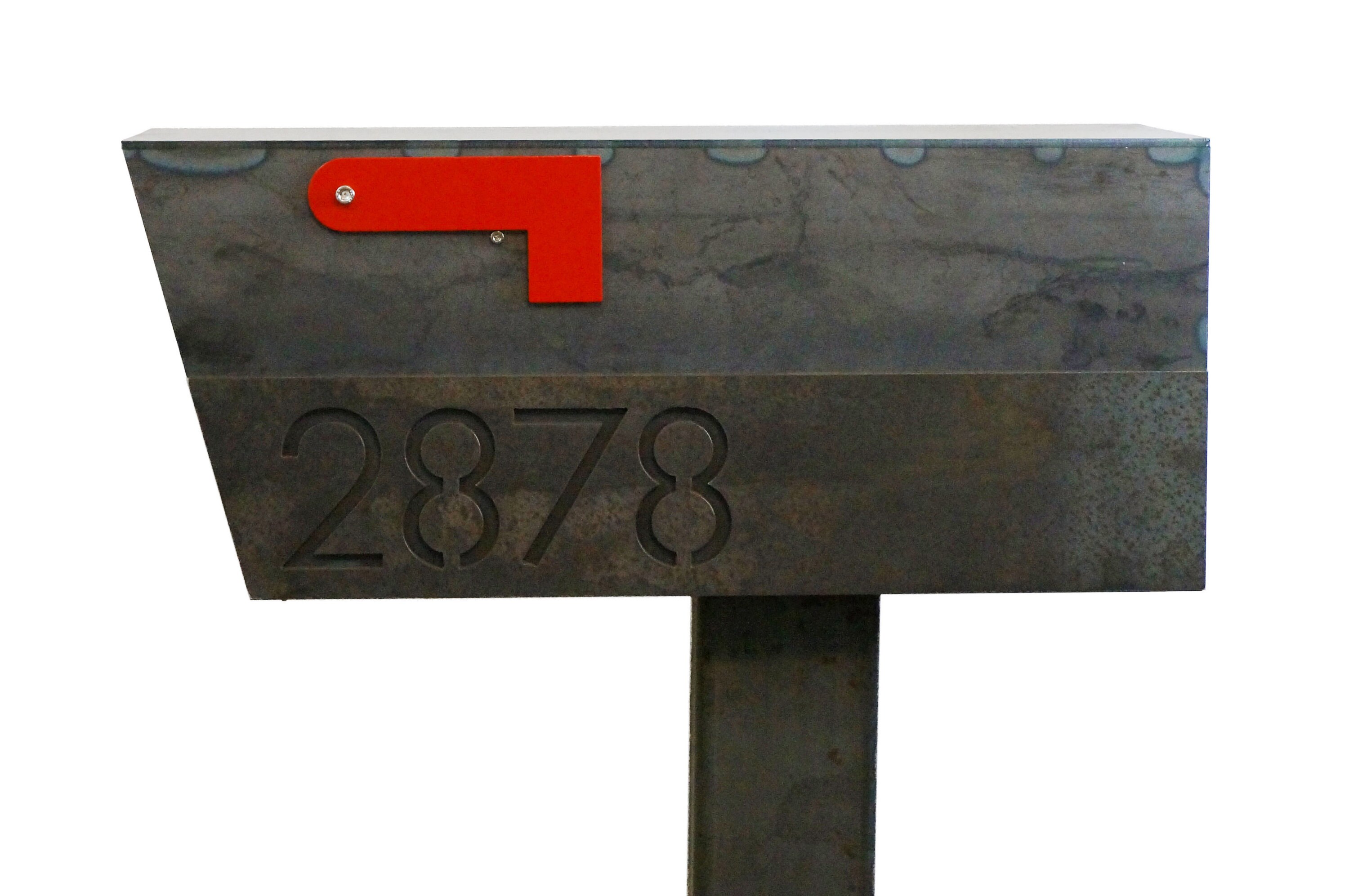 Modern Summit Mailbox Heavy duty Industrial Custom | Etsy