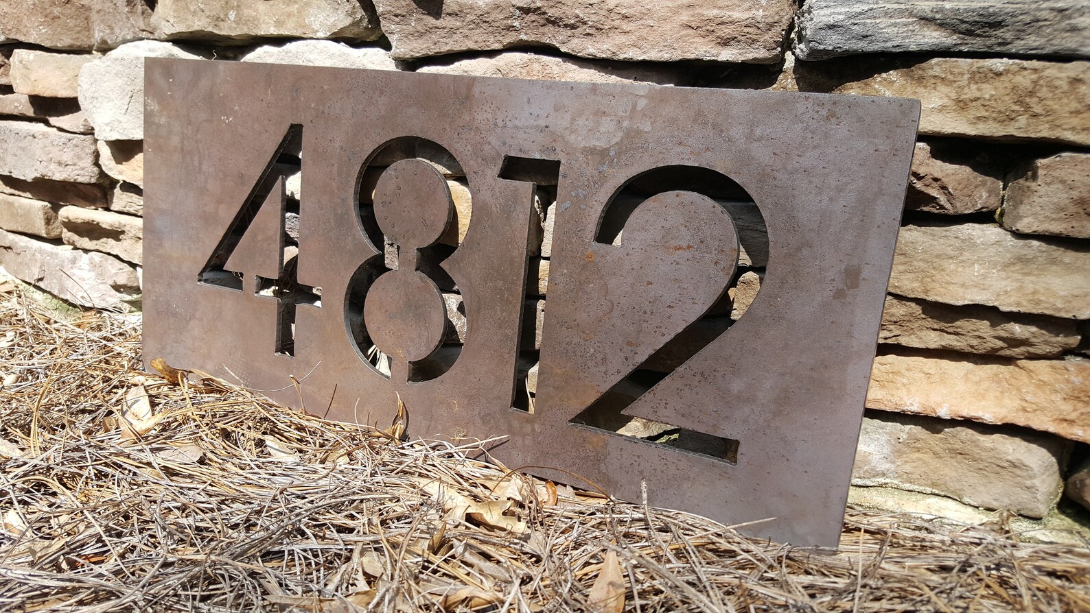 Custom House Number Plaque Address Sign Address Numbers | Etsy