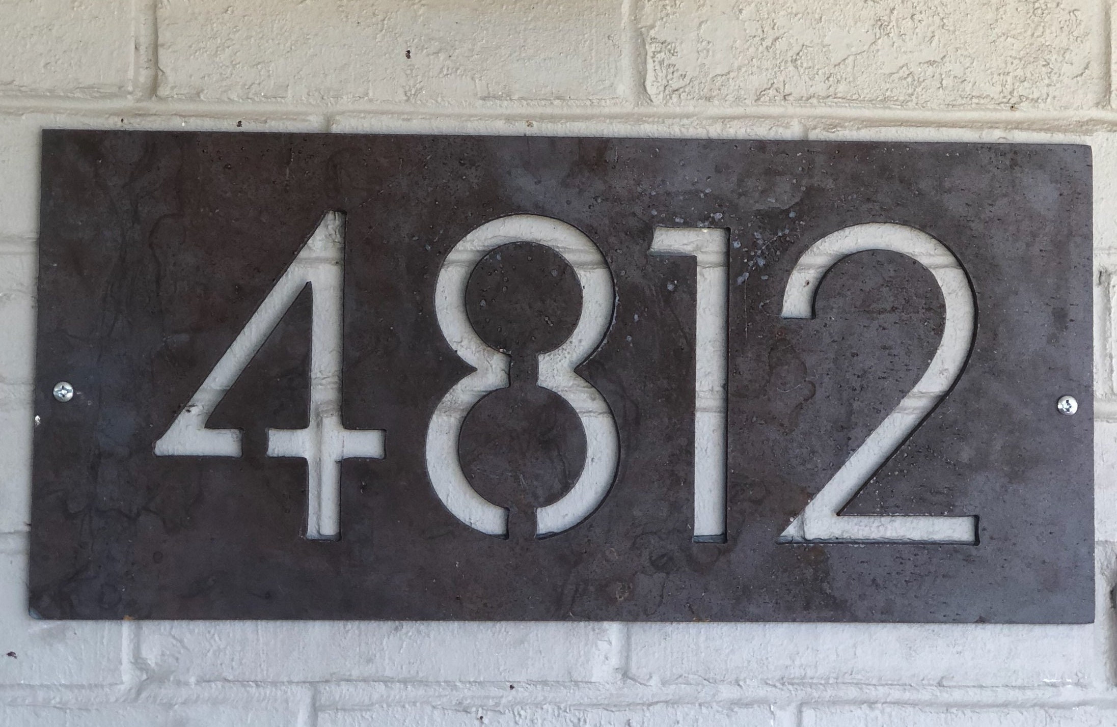 Custom House Number Plaque Address Sign Address Numbers | Etsy