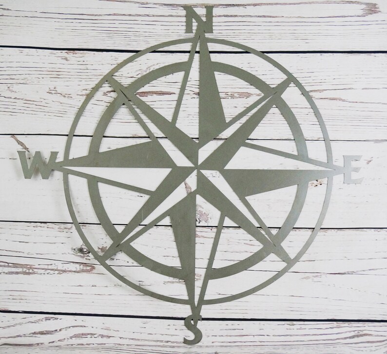 Compass Sign Nautical Boat Boat House Dock Marine - Etsy