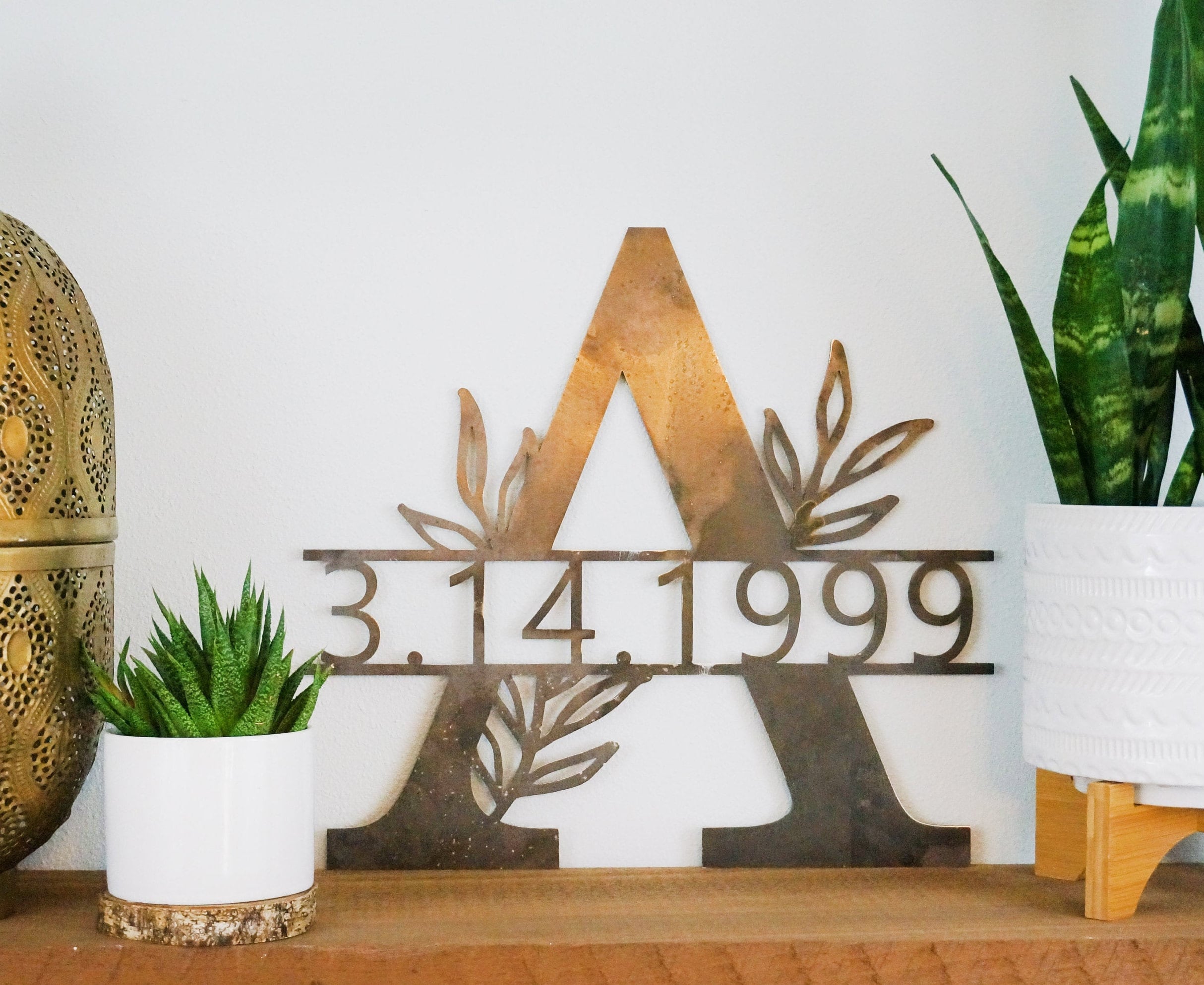 Custom Split Monogram Letter - Etsy