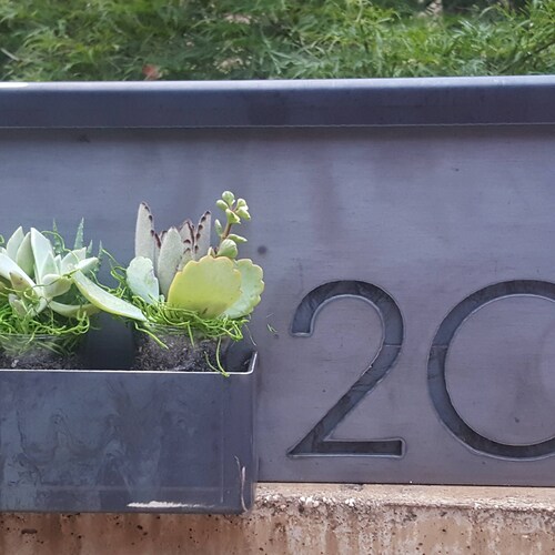 Modern Ridge Mailbox - Etsy