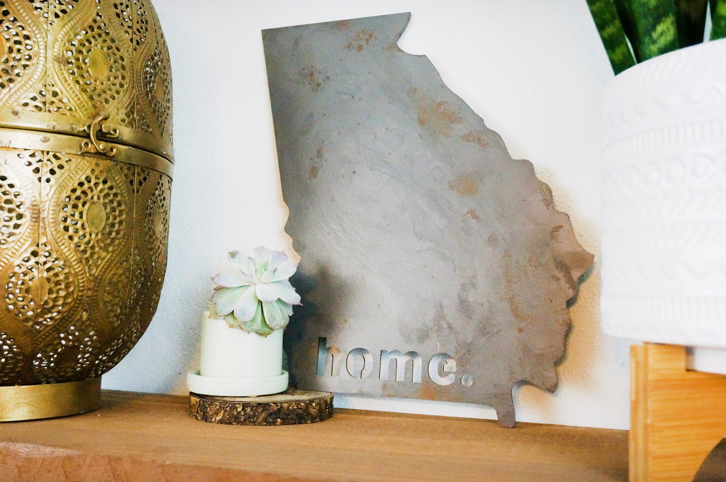 Georgia State Sign | Etsy