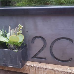 Modern Ridge Mailbox - Etsy