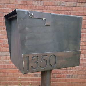 Modern Sierra Mailbox Grande - Extra Large - Etsy