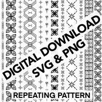 Samoan Hibiscus Circle Patterns - Etsy