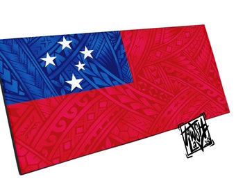 Manua Samoa Flag Artwork | Etsy