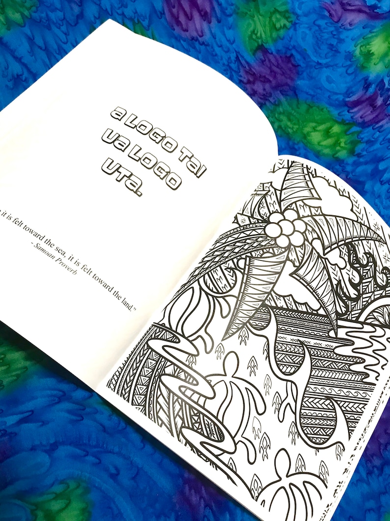 Coloring Book of Polynesian Art Designs - Etsy