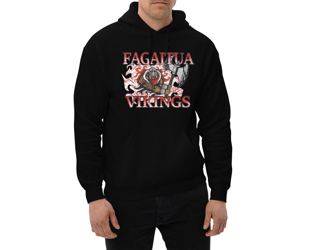 Fagaitua Vikings American Samoa High School Tribal Hoodie Sweatshirt - Etsy