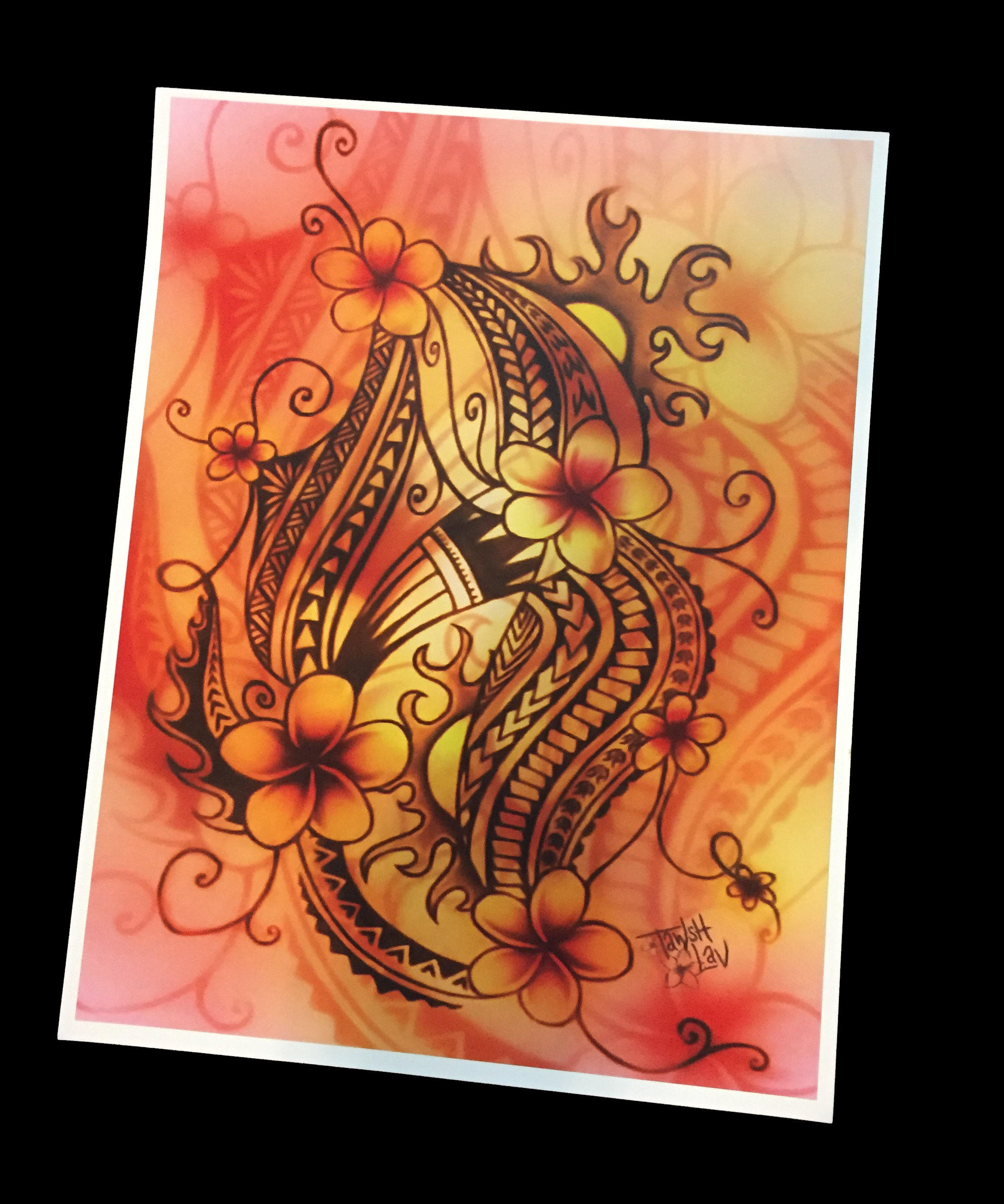 Samoan Flower Designs And Patterns