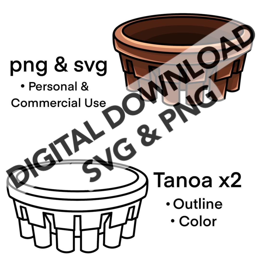 Commercial Use Personal Use Tanoa Samoan Kava Ava Bowl Art Design Digital Download - Etsy