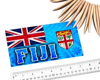 Fiji Car Sticker - Etsy