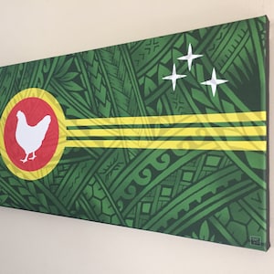 Manua Samoa Flag Artwork - Etsy