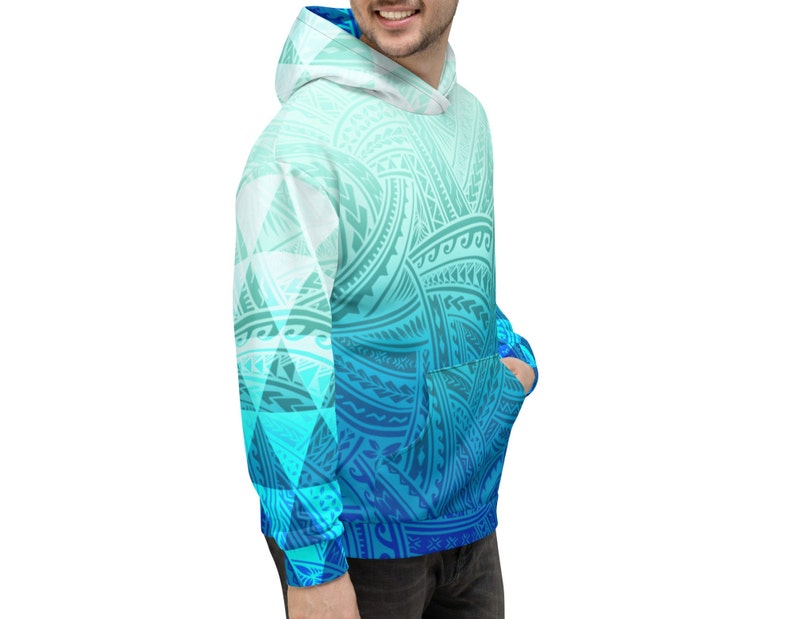 Polynesian Tribal Triangle Designs Unisex Hoodie - Etsy