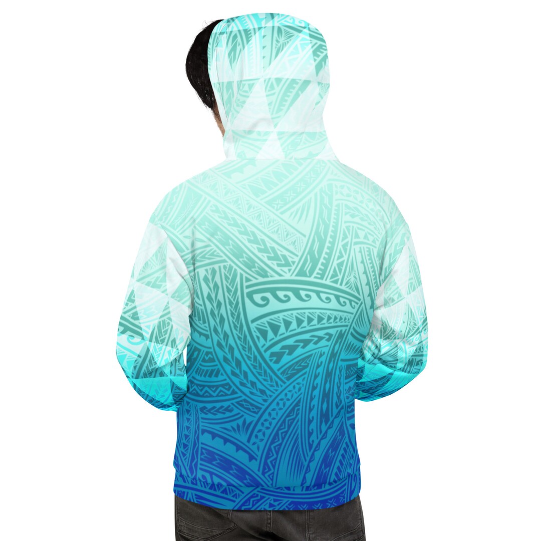 Polynesian Tribal Triangle Designs Unisex Hoodie - Etsy