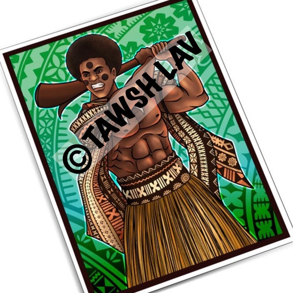 Melanesian Print Art - Etsy