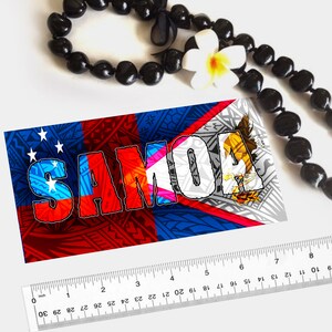 One Samoa Mixed Flags Bumper Stickers - Etsy