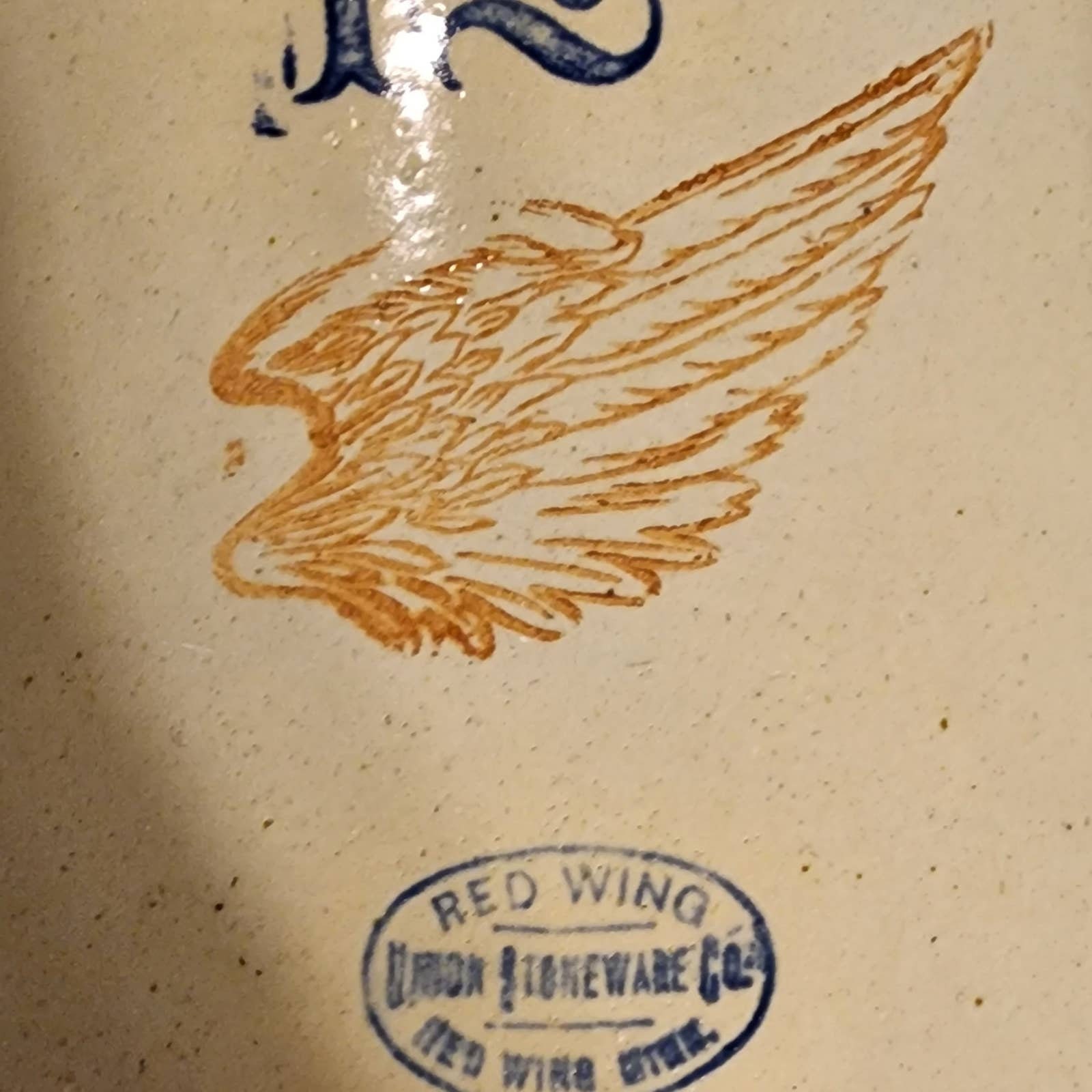 12 Gallon Red Wing Crock With 6 Wing With Handles Circa - Etsy