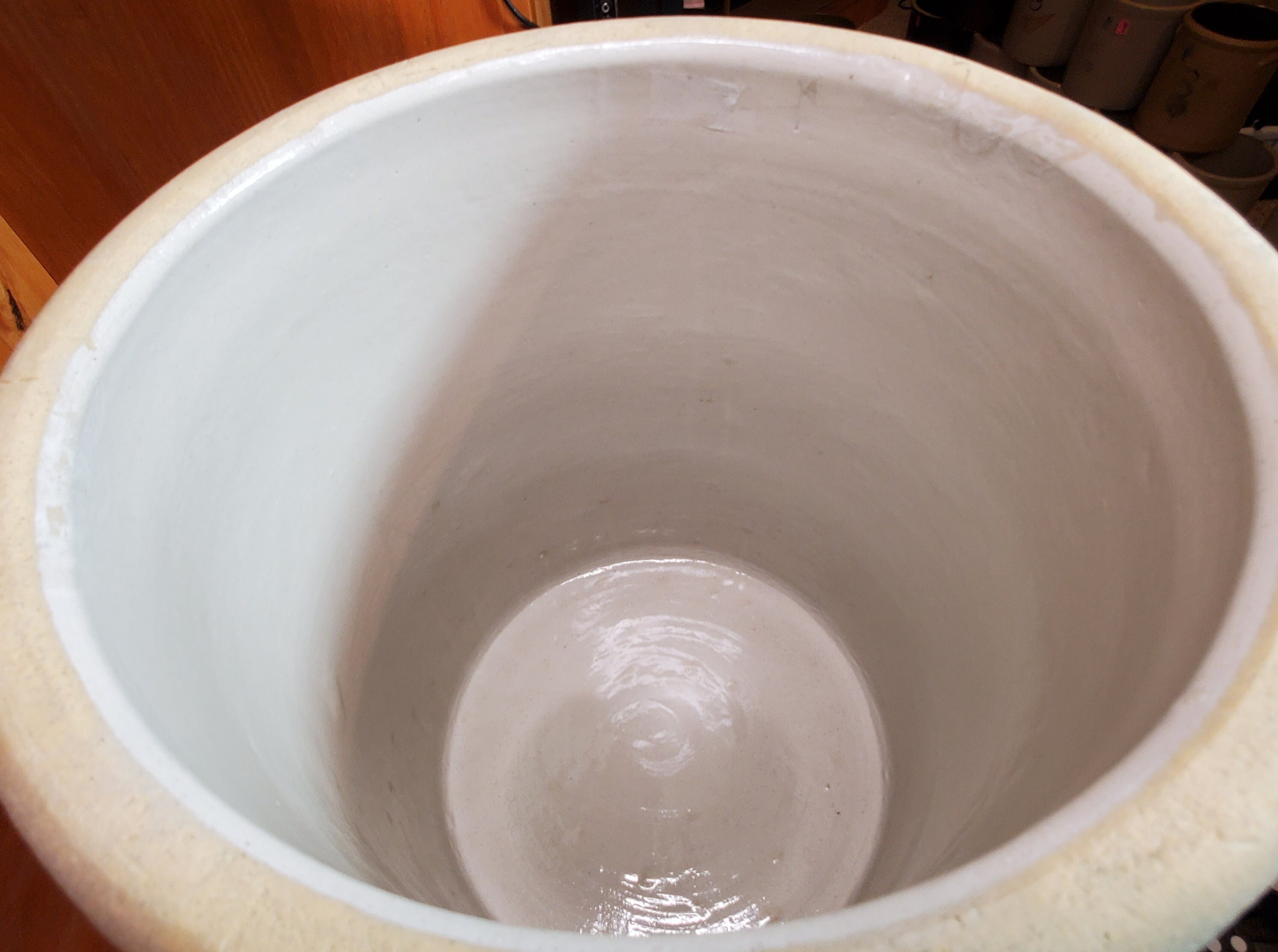 Blue Ribbon 6 Gallon Crock, Antique Buckeye Pottery Co. - Etsy