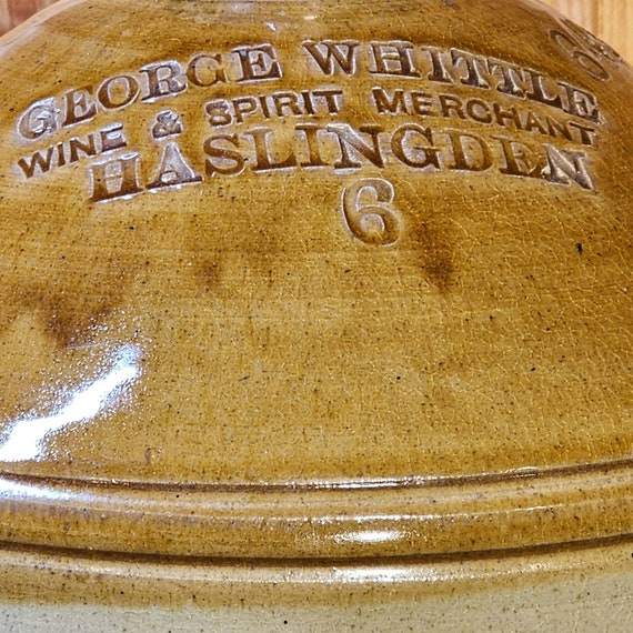 George Whittle Wine & Spirits #6 Jug Circa 1838 - 1… - Gem
