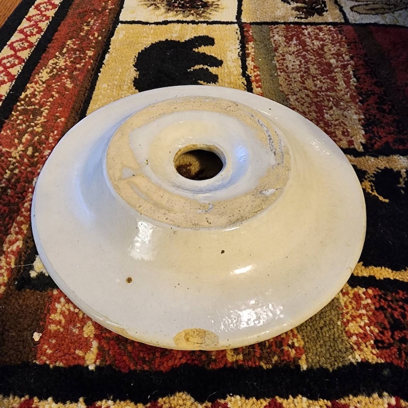 Rare Red Wing Elephant Ear Butter Churn – Antique Stoneware With Lid ...