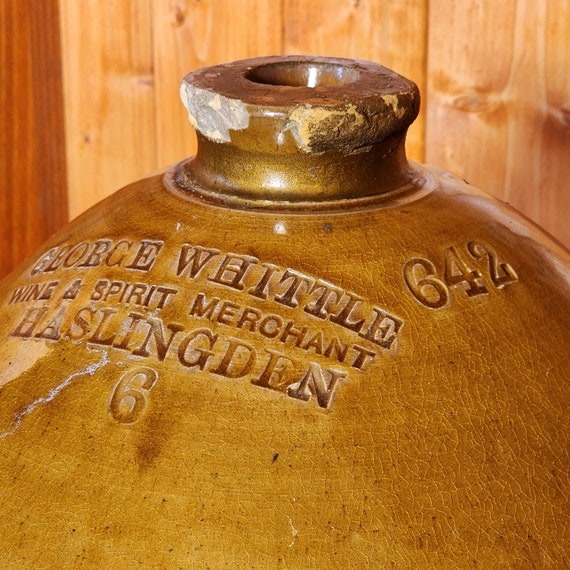 George Whittle Wine & Spirits #6 Jug Circa 1838 - 1… - Gem